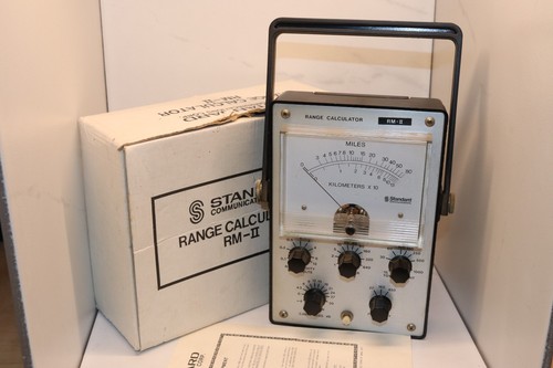 STANDARD COMMUNICATIONS - RANGE CALCULATOR MODEL RM-II - CLEAN | eBay