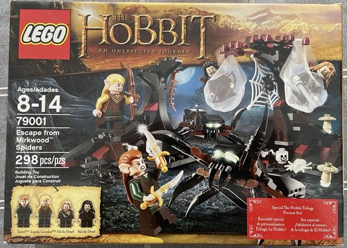 The Hobbit Lego 79001 Escape from Mirkwood Spiders New Sealed | eBay