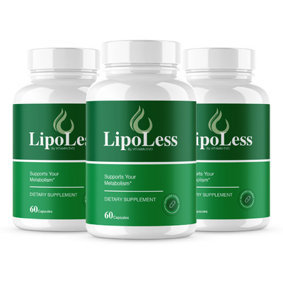 (3 Pack) Lipo Less Capsules, Lipoless Fat Burn Weight Loss Pills (180 ...