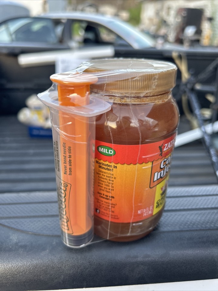 Zatarain's Cajun Injector Fat Free Creole Butter Recipe Injectable ...