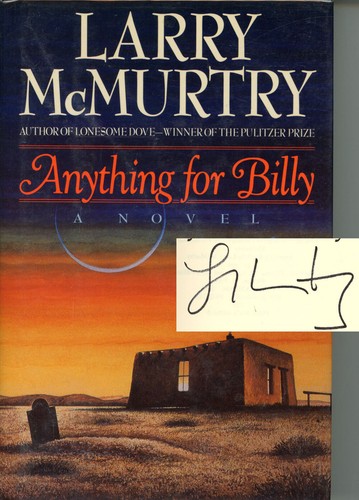 Larry McMurtry / Anything for Billy 1988 2nd printing | eBay