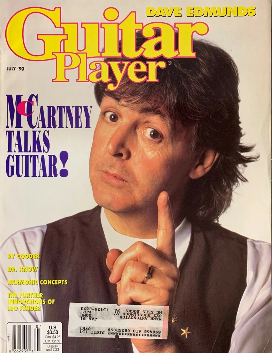 Paul Mccartney New Back Cover