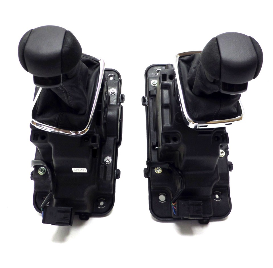 Automatic Tran Gear Shifter Change Lever Cocoa Leather Knob 2008-15 ...