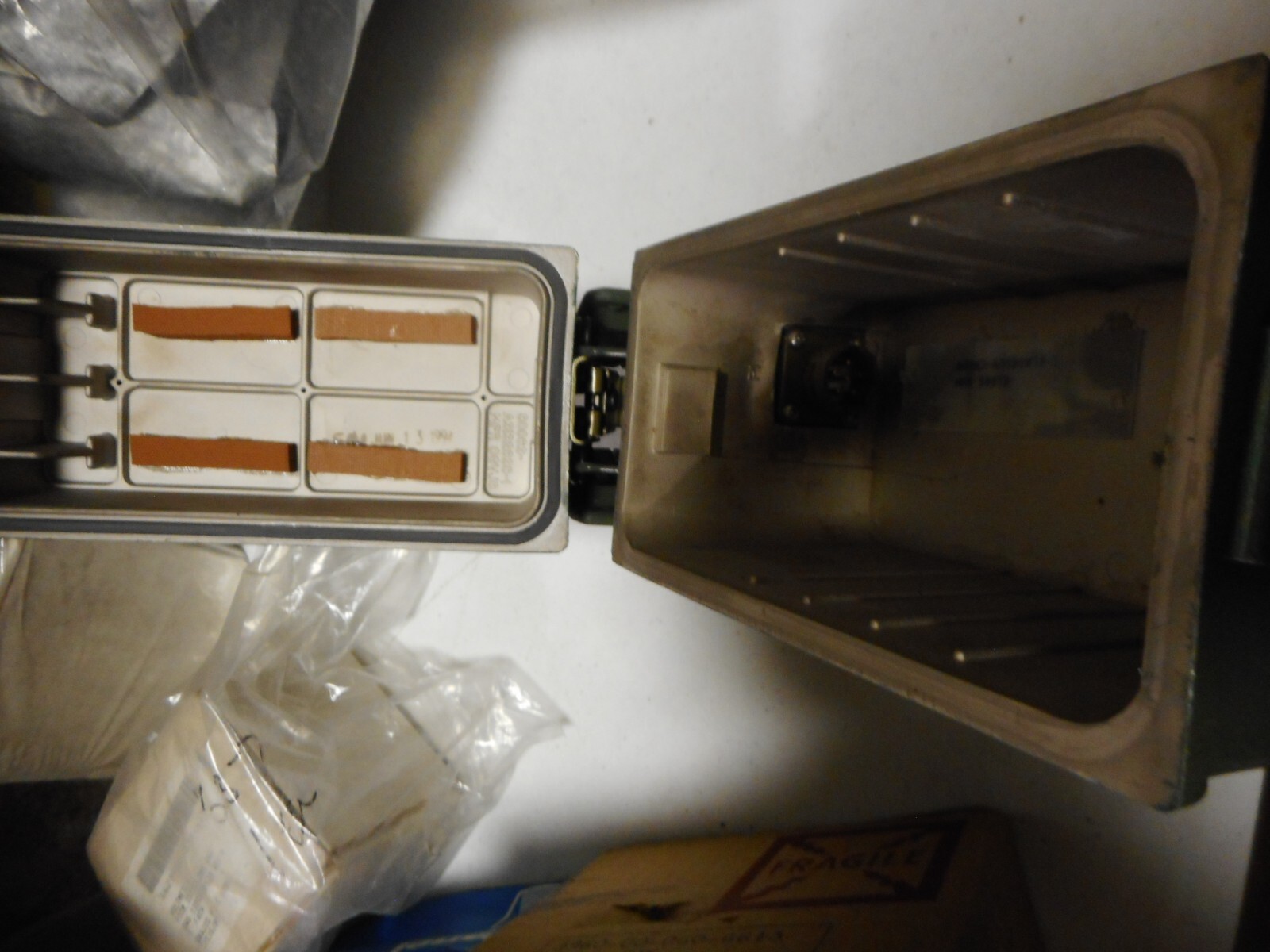 NOS Military Radio Battery Box CY-8523A/ PRC Sincgars | eBay