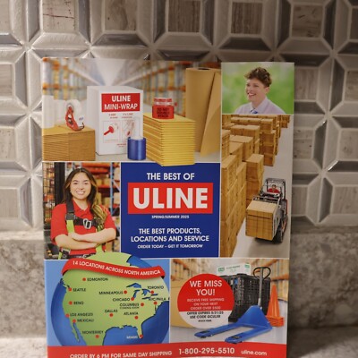 ULINE Special Edition Spring Summer 2025 Catalog | eBay