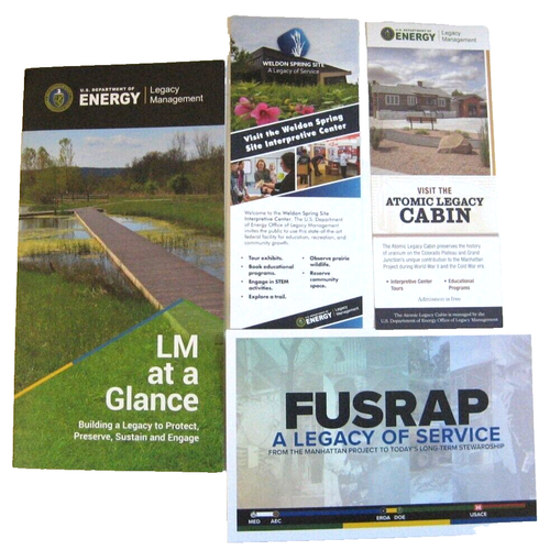 4 Department of Energy Legacy Management Pamphlets Super Fund Sites ...