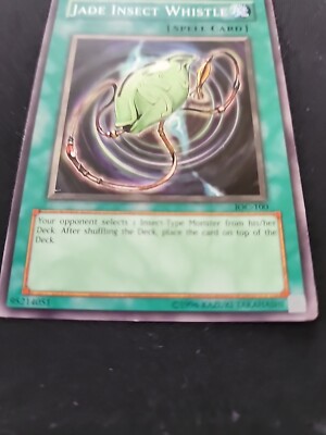 Yu-Gi-Oh! TCG - Jade Insect Whistle - Common Mint Condition | eBay