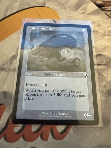 MTG Abundant Maw (Retro Frame) Innistrad Remastered Regular #329 | eBay