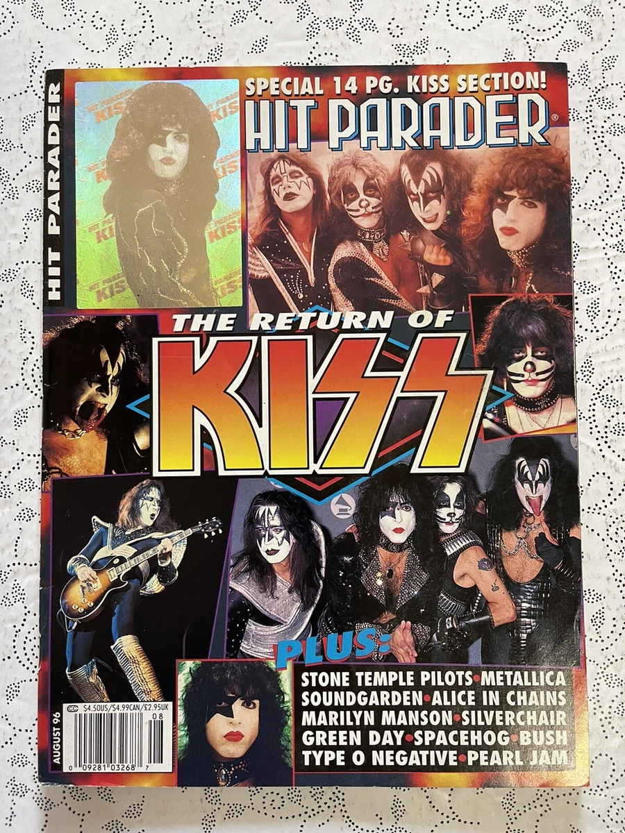 Kiss Hit Parader Magazine