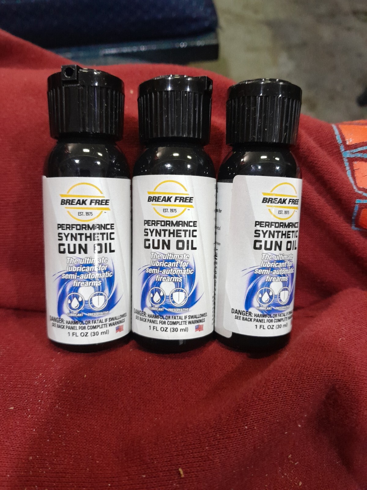 *3 Pack* Synthetic Gun Oil 1oz Break Free Performance-The Ultimate ...