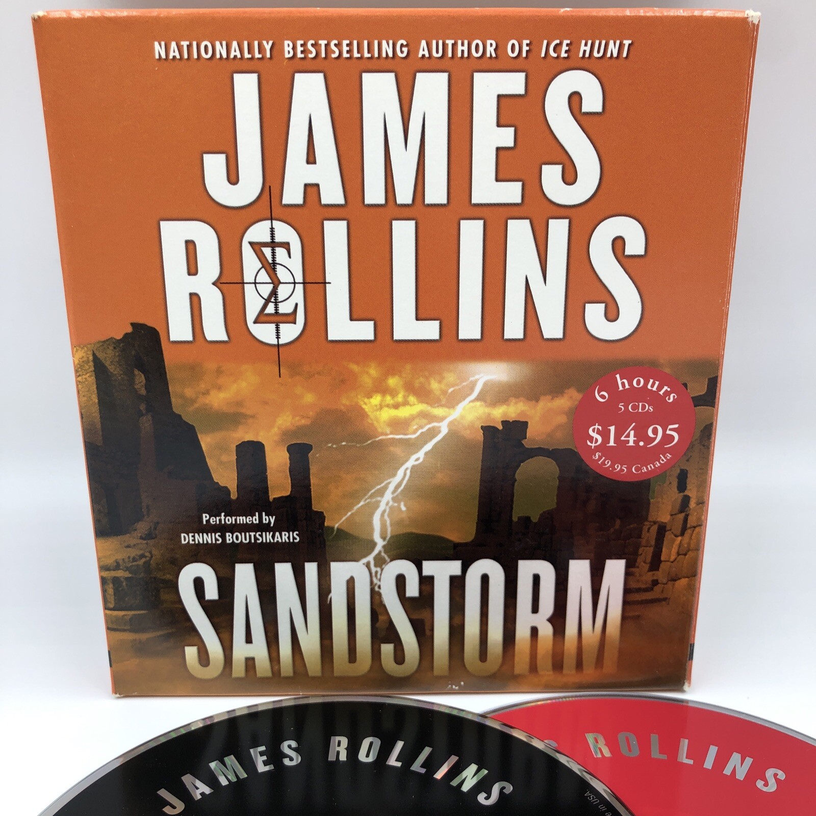 Sigma Force: Sandstorm Bk. 1 by James Rollins (2005, CD, Abridged) 6 ...