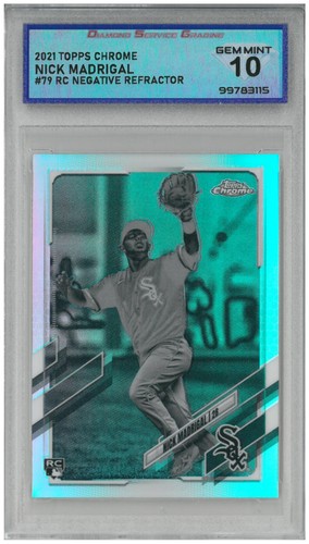 2021 Topps Chrome - Nick Madrigal #79 Negative Refractor (RC) for sale ...