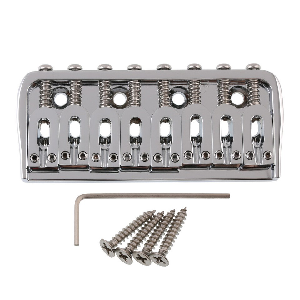 8 String Guitar Fixed Bridge for 8 String Strat Tele Style Guitar | eBay