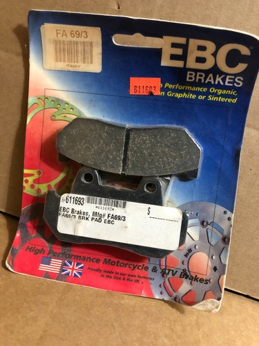 NEW EBC BRAKES 611693 FA69/3 SINTERED series brake pads | eBay