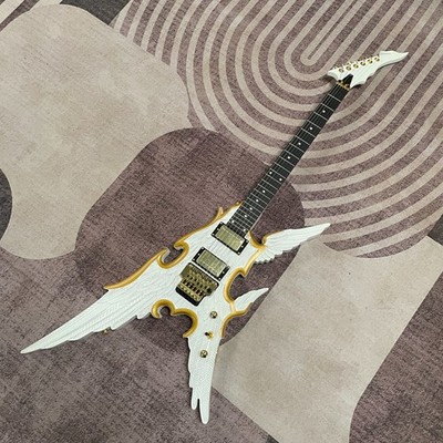 Custom Electric Guitar Angel Wing Shape Rare in Market Ready Stock FREE ...