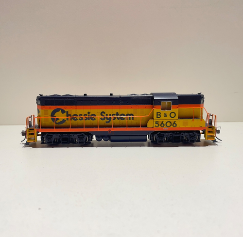 Bachmann HO Scale DCC & DC Chessie System #5606 GP7 Locomotive No Box ...