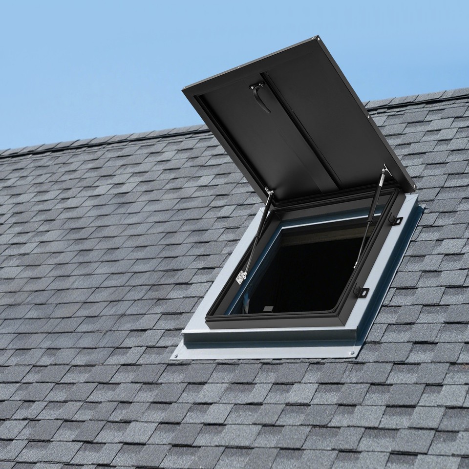 Roof Hatch Square Roof Security Door Roof Access Hatch 90° Open 67*67cm ...