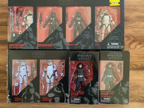 Star Wars BLACK SERIES 4 PACK EE EX 2 Sand trooper 2 Oxixo Storm ...