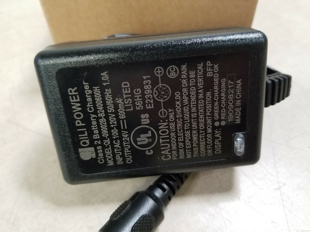 Qili Power Class 2 Razor Scooter Battery Charger 24v Ql-09002-b2400600h ...