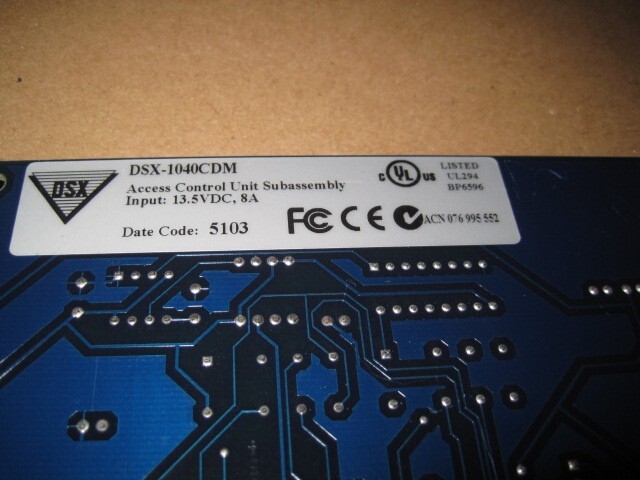 DSX Access Control unit DSX 1040 CDM Intelligent Controller DSX-1040CDM | eBay