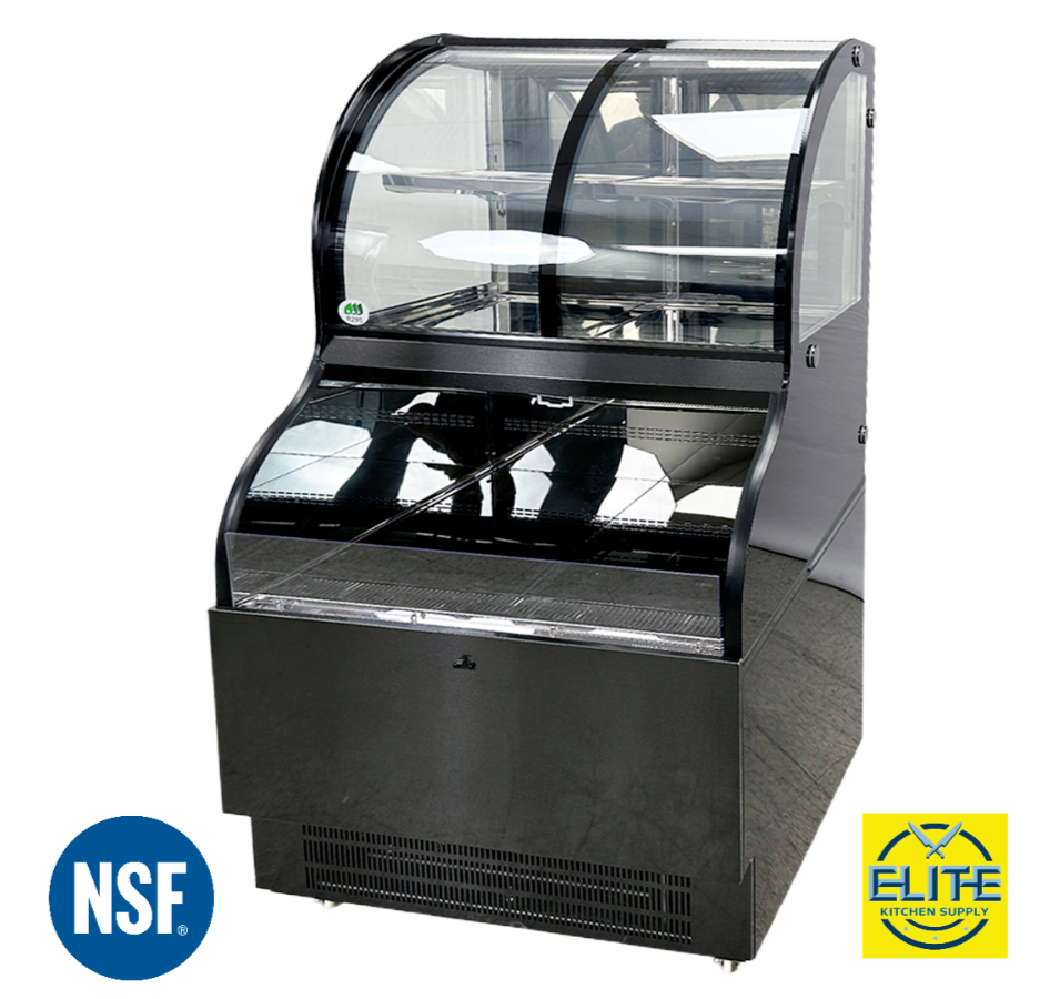NSF 35" W Open Air Refrigerator Grab & Go Cooler W/ LED ETL | eBay