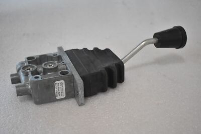 DEL EQUIPMENT 1221-2B-01 BANK VALVE WITH LEVER AND RUBBER BOOT | eBay