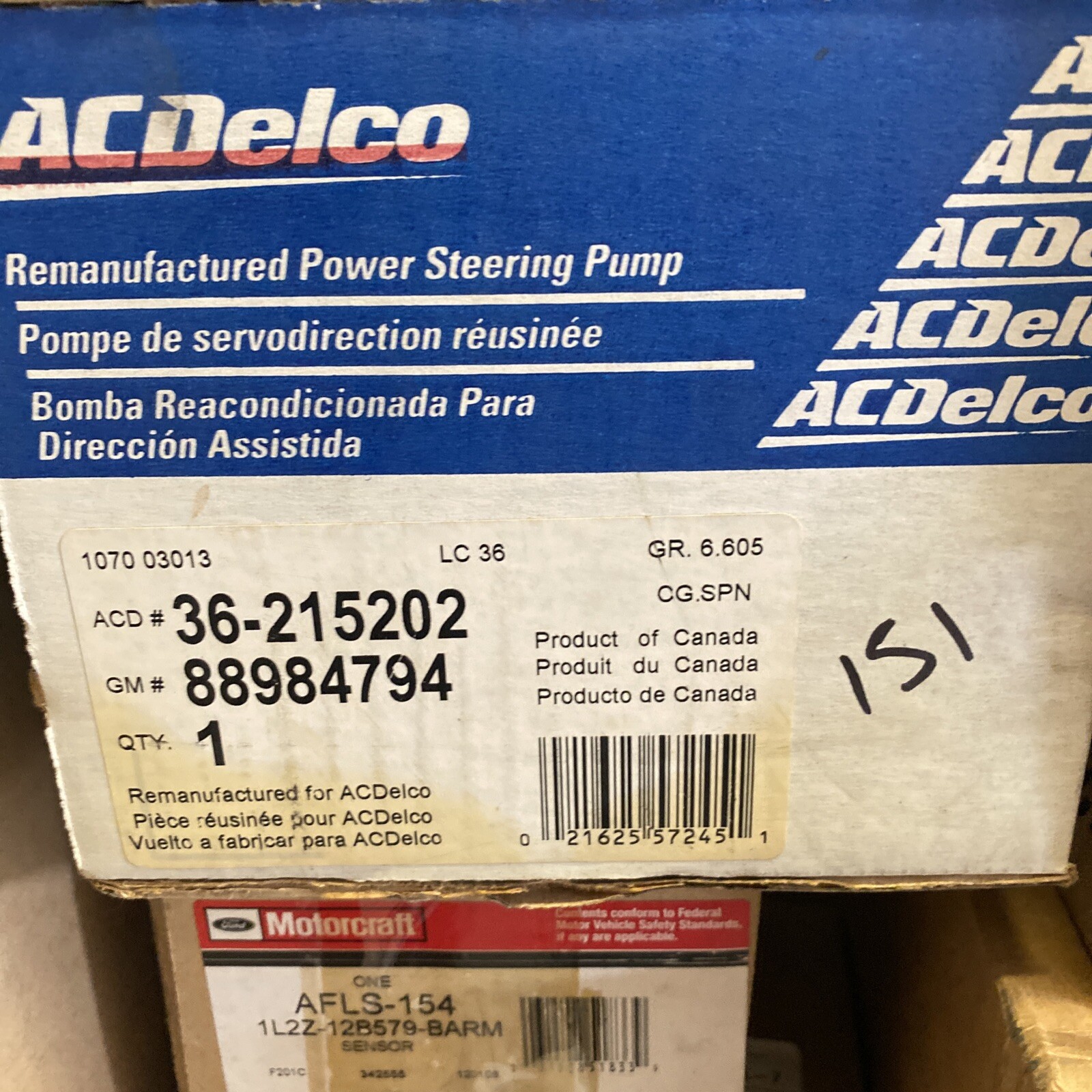New OEM GM Power Steering Box ACDelco 36-215202 | eBay
