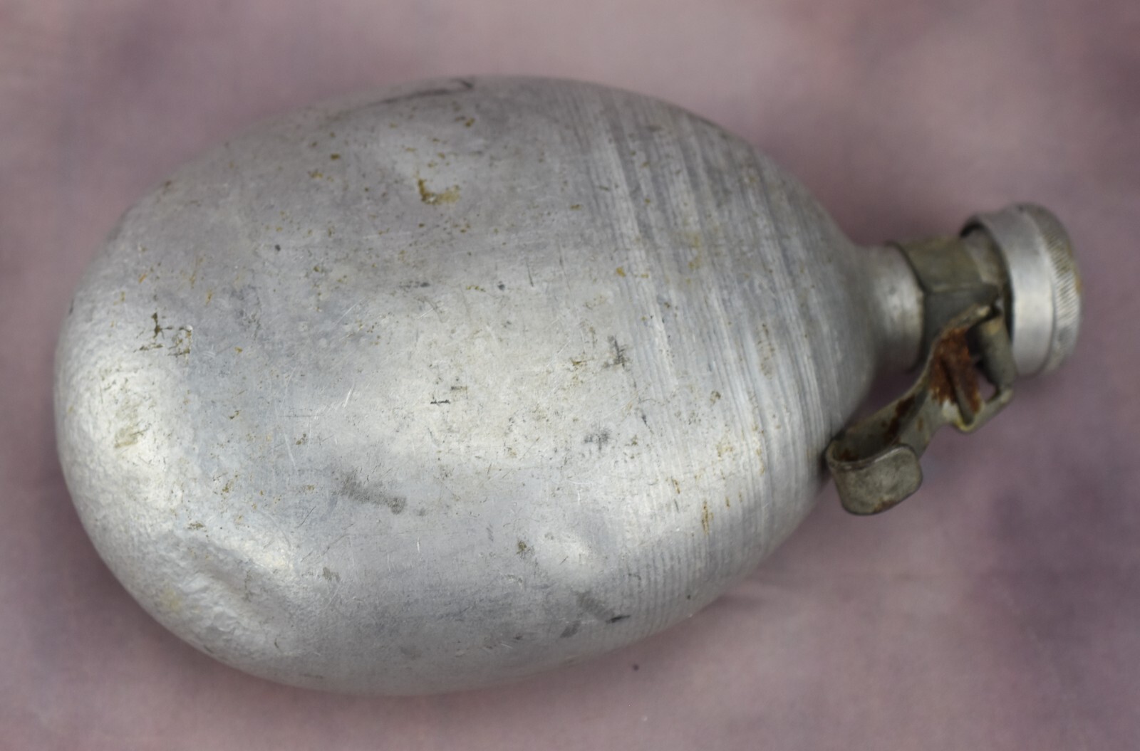 VINTAGE BULGARIAN MILITARY ALUMINUM SOLDIER FLASK CANTEEN | eBay