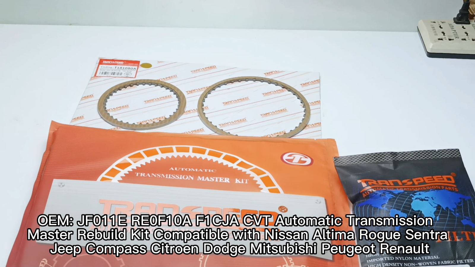 Buy RE0F10A JF011E CVT Auto Transmission Master Rebuild Kit For NISSAN ...