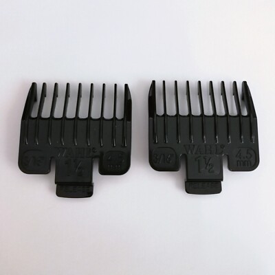 Wahl Clipper Guide Combs Size #1 1/2 Two Pieces 3/16" | eBay