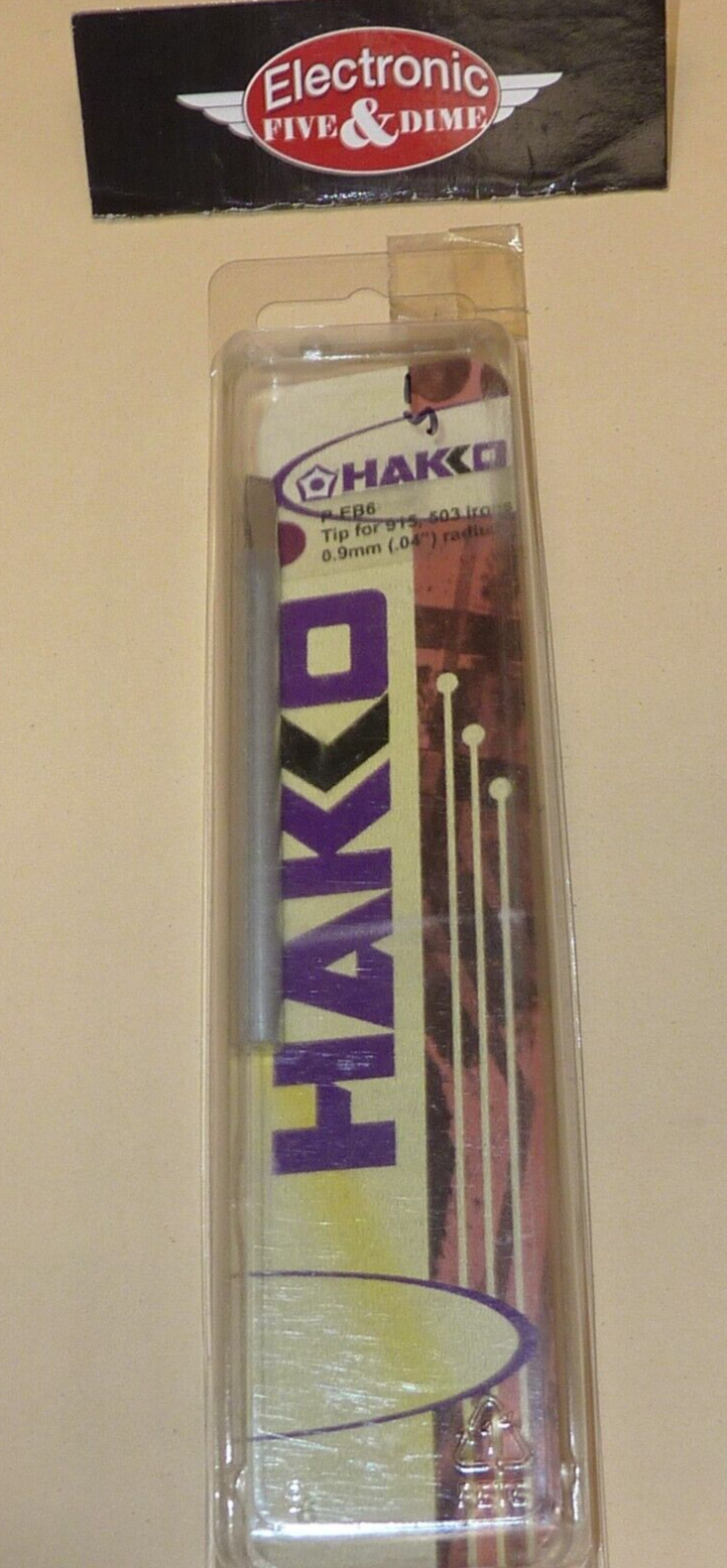 Hakko P-FB6 TIP FOR 915,503 IRONS 0.9MM (.04") RADIUM | eBay