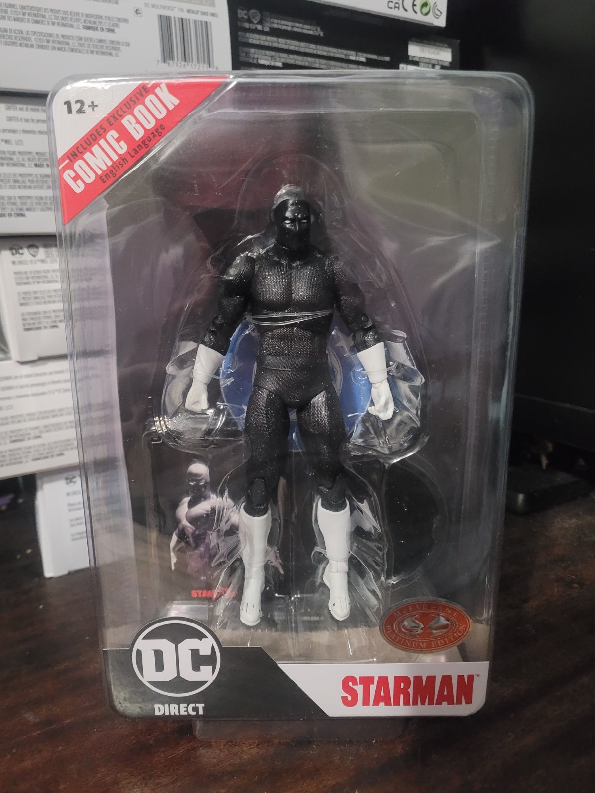 McFarlane DC Multiverse STARMAN Page Punchers Red Platinum Edition ...