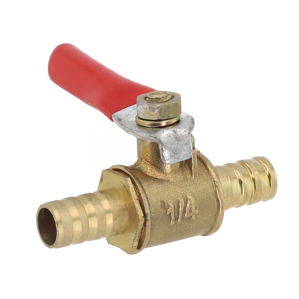 Brass In Line Fuel Tap 8mm 5/16 for Motorcycle Fuel Systems and ...