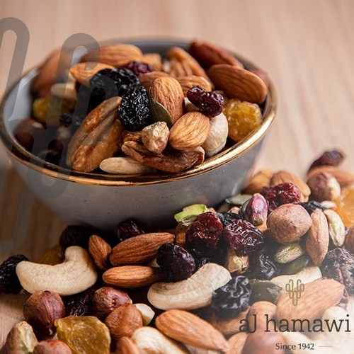 Healthy mixed nuts with fruits produced by Al Hamwi Company | eBay