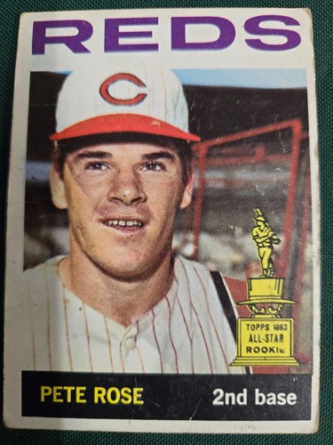 Cincinnati Reds Pete Rose Topps 125 | eBay