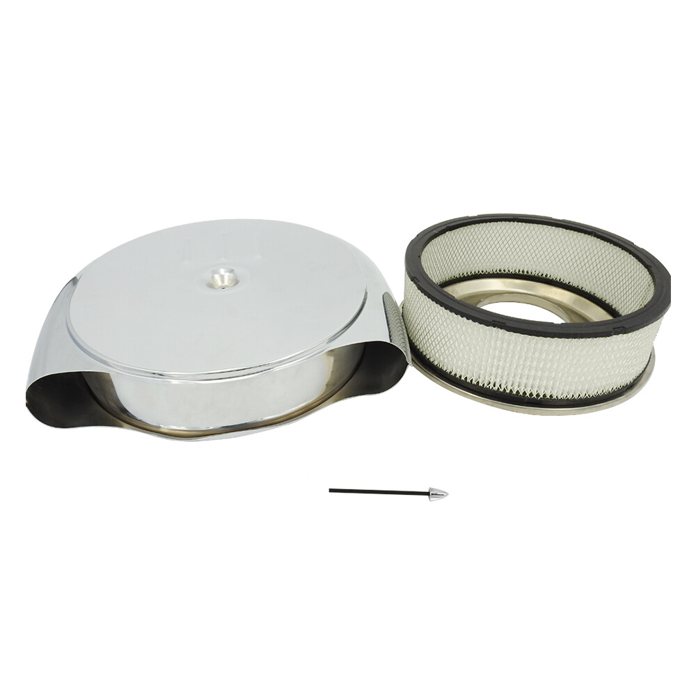 Chrome Retro Air Cleaner Complete Kit For 1951-56 Oldsmobile/Cadilliac ...