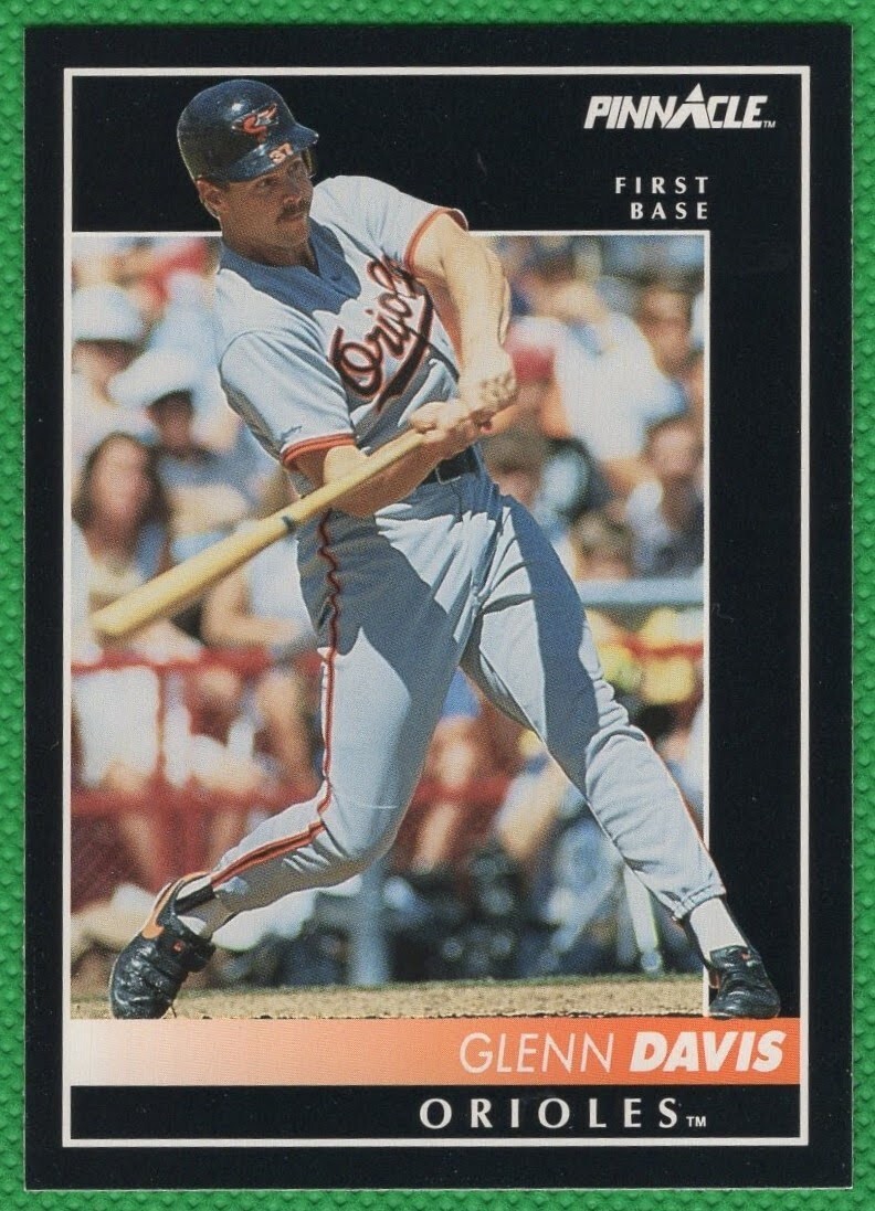 Glenn Davis - 1992 Pinnacle #138 - Baltimore Orioles Baseball Card | eBay