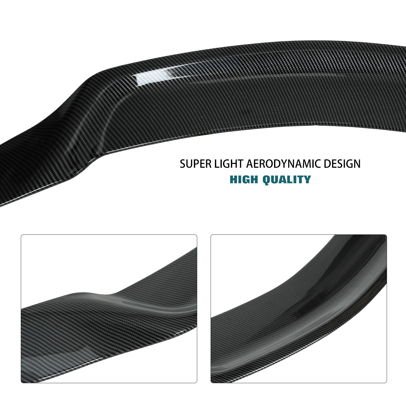 Fits 08-14 Mercedes Benz W204 C-Class & C63 RT Style Duckbill Trunk ...