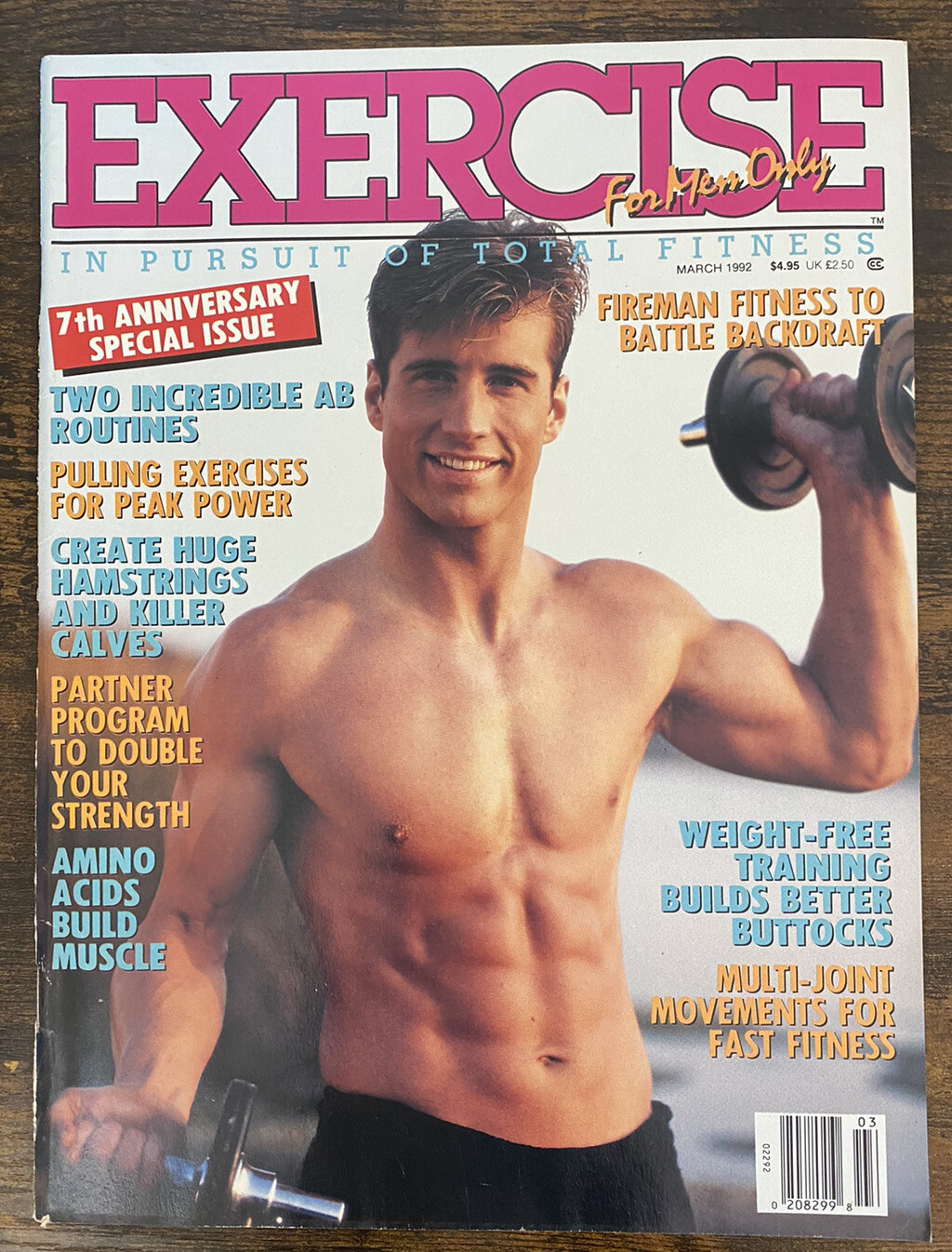 Exercise For Men Only Magazine March 1992 In Pursuit of Total Sexy ...