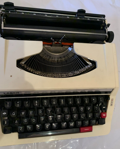 Laser Vintage Typewriter-Retro Mechanical Writing Machine-Collector’s ...