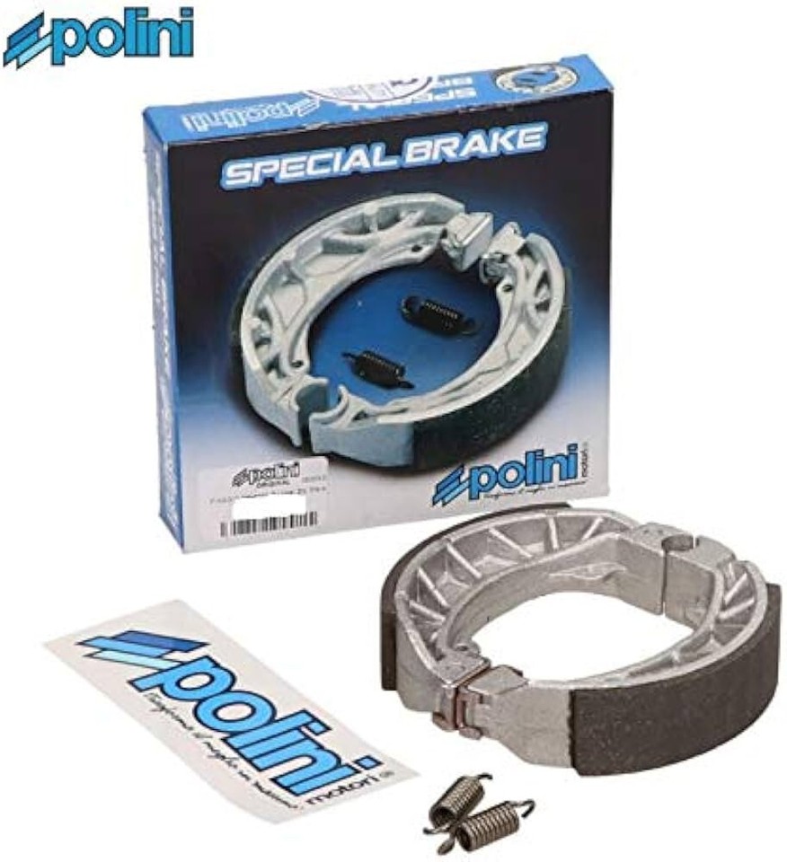OEM Polini Rear Pair Brake Shoes for Vespa Elettrica Primavera Sprint ...