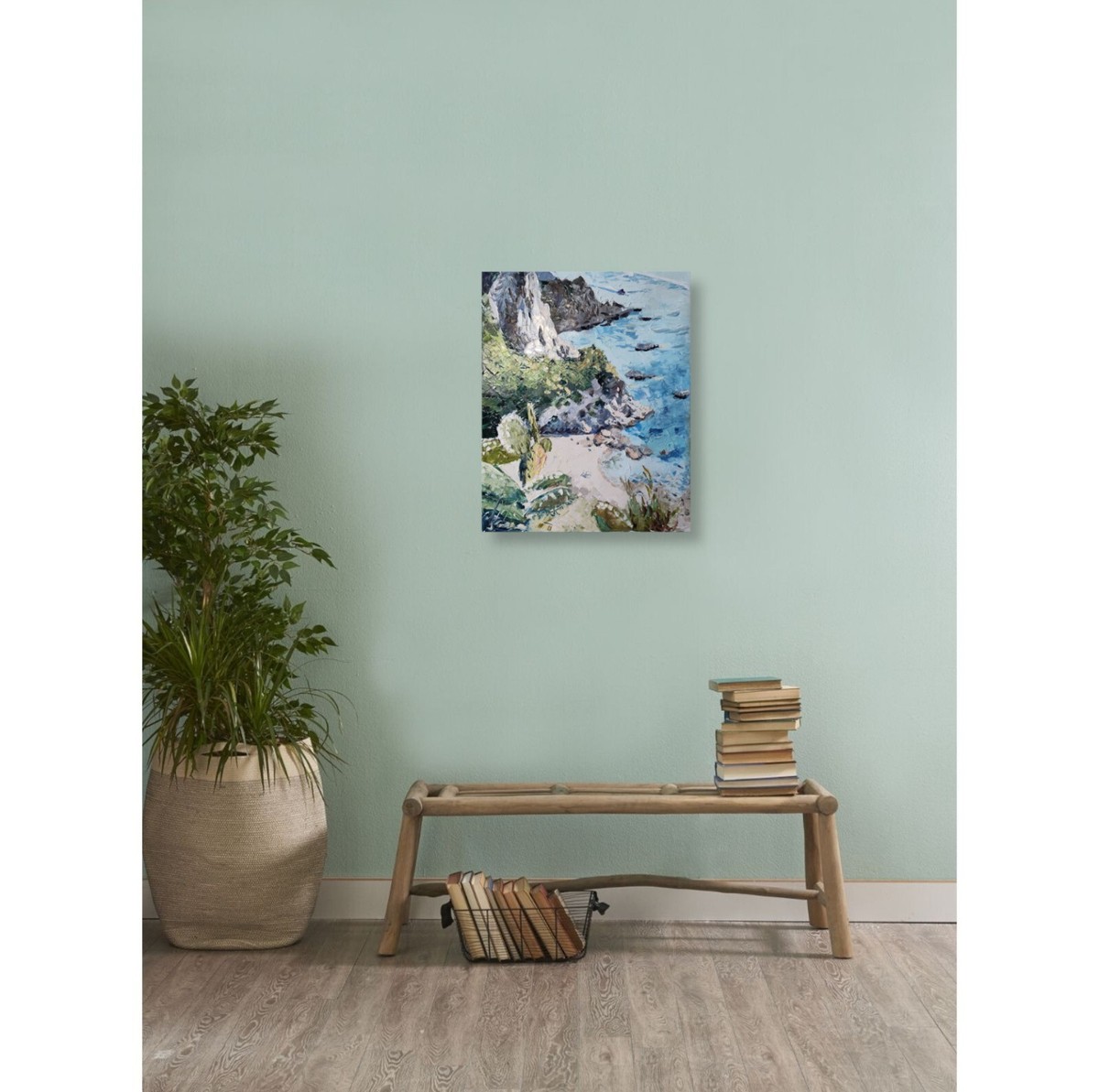 Calabria Canvas In Italy Oil Painting