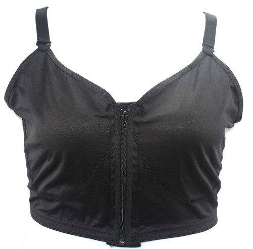 Caromed 2-8124 48 Black Post Augmentation Compression Recovery Front ...