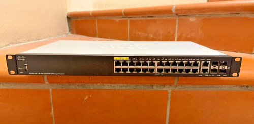 Cisco 28 Port Gigabit PoE Managed Switch (SG350-28P-K9-AU) for sale ...