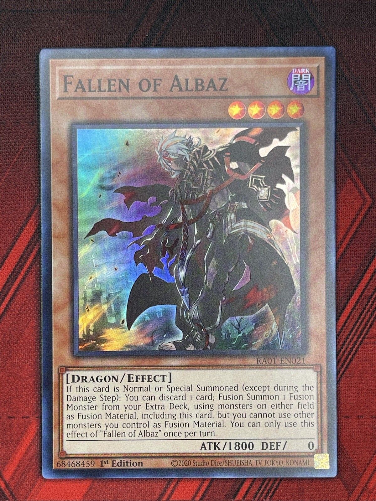 Fallen of Albaz | RA01-EN021 | SR | 1st Ed | Near Mint | eBay