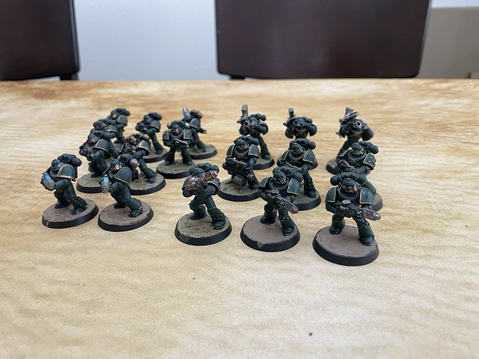 Warhammer 30k Horus Heresy Mk IV Support Squad x18 Space Marines 40k ...