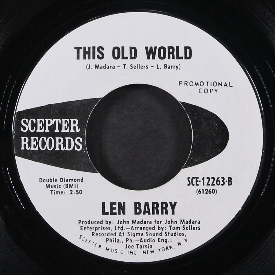LEN BARRY: keem-o-sabe SCEPTER 7" Single 45 RPM | eBay