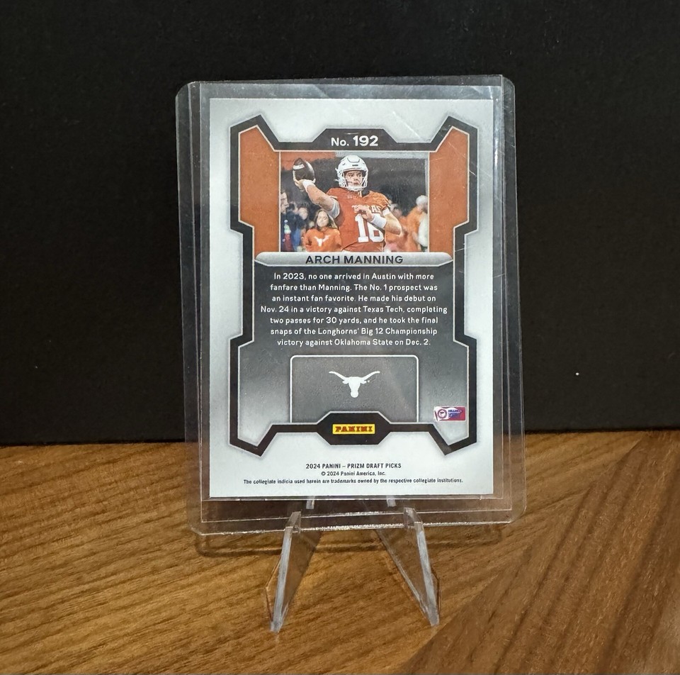 2024 Panini Prizm Draft Picks - #192 Arch Manning (RC) | eBay