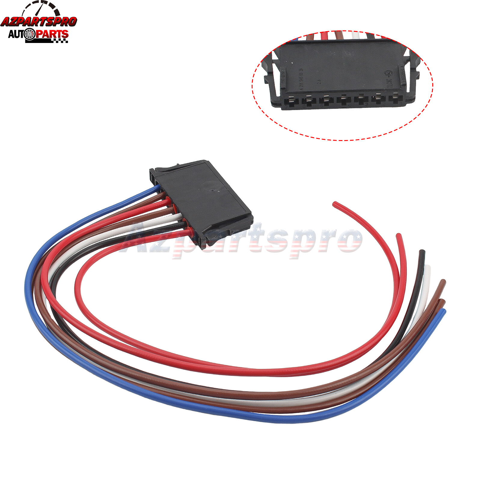 TailLight Clip Wire Harness Plug Pigtail Connector A2115450328 For ...