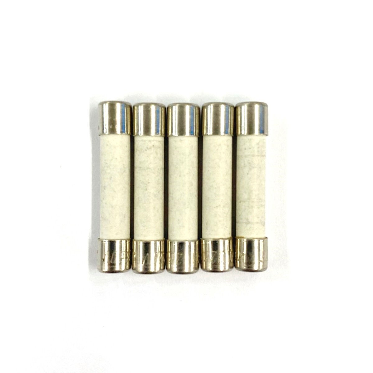 5 Pack of Buss MDA-1, 1A 250V Time Delay (Slow Blow) Ceramic Body Fuses ...